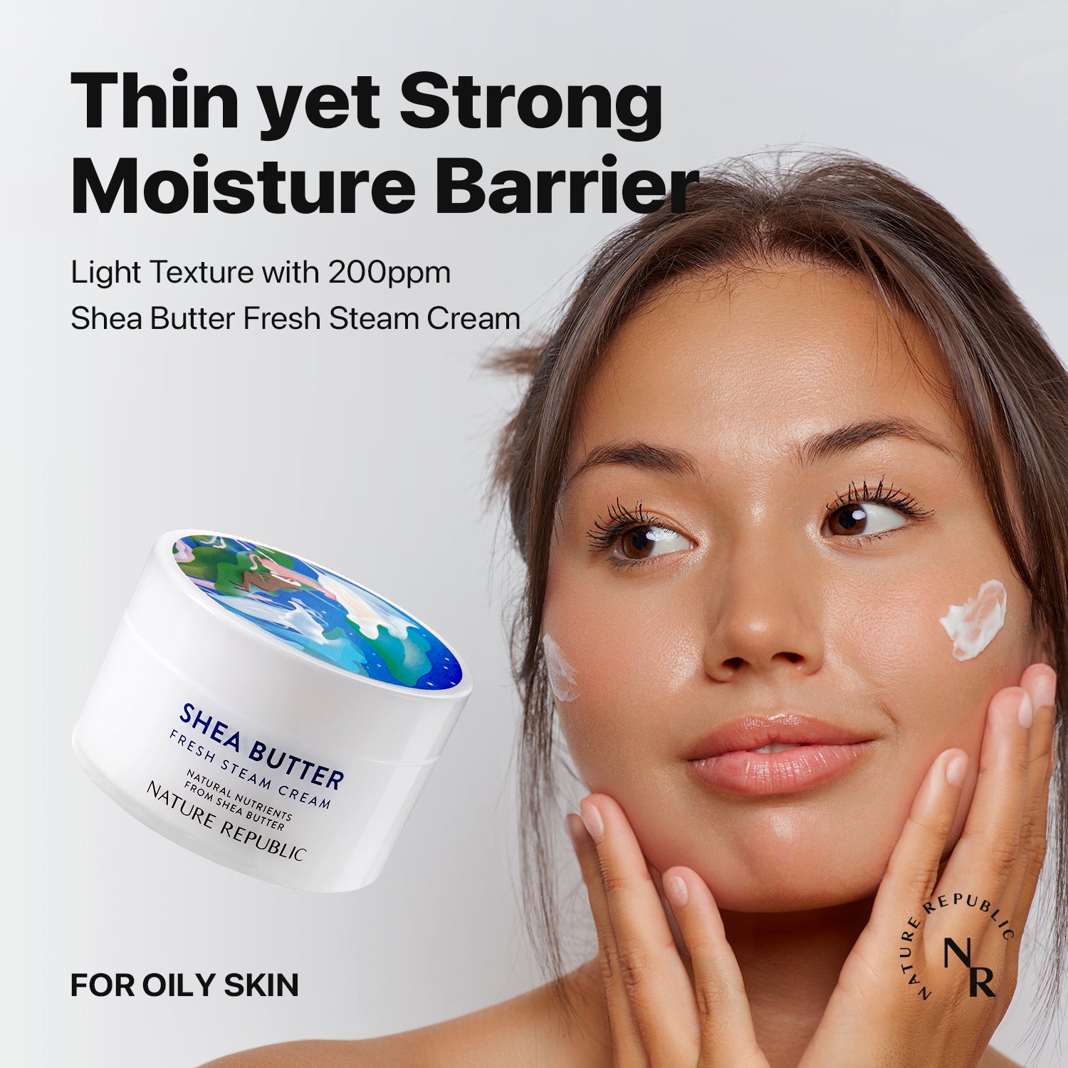 SHEA BUTTER Steam Cream Fresh – NATURE REPUBLIC