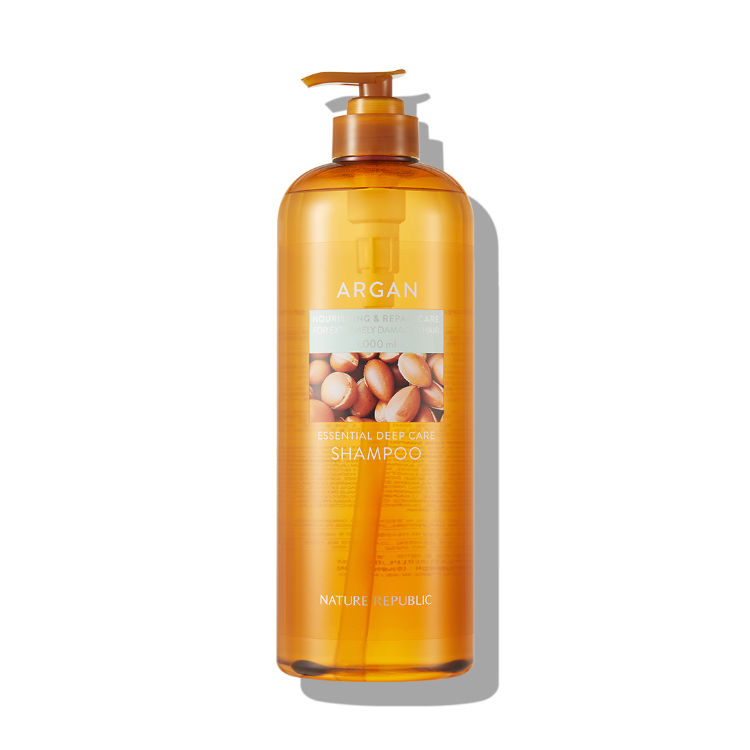 ARGAN ESSENTIAL Deep Care Shampoo – NATURE REPUBLIC