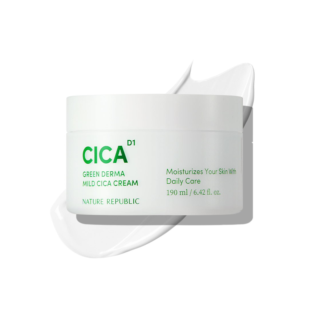 GREEN DERMA Mild Cica Cream – NATURE REPUBLIC
