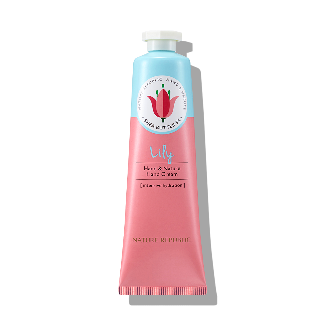 HAND & NATURE Lily Hand Cream(Big) – NATURE REPUBLIC