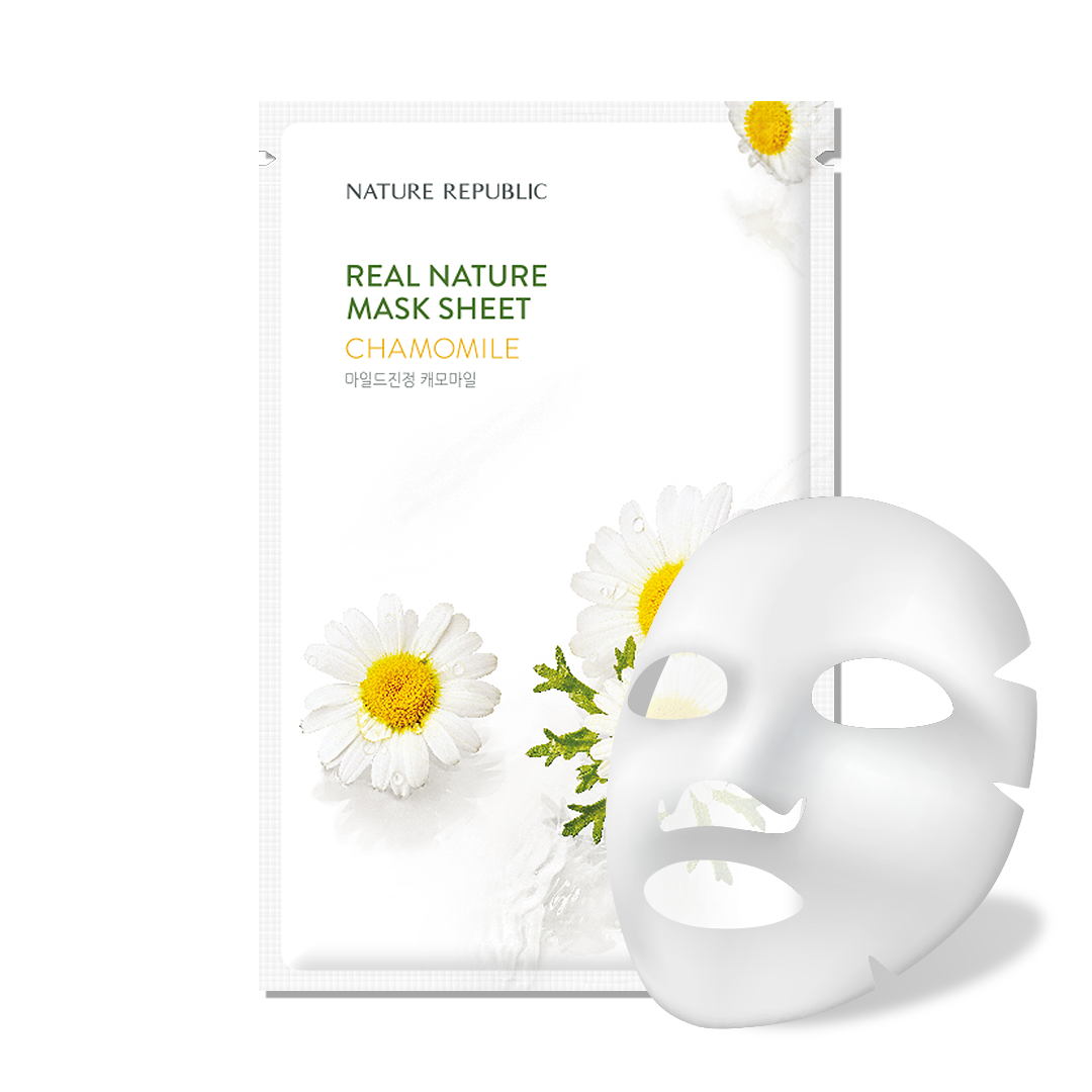 REAL NATURE Chamomile Mask Sheet – NATURE REPUBLIC