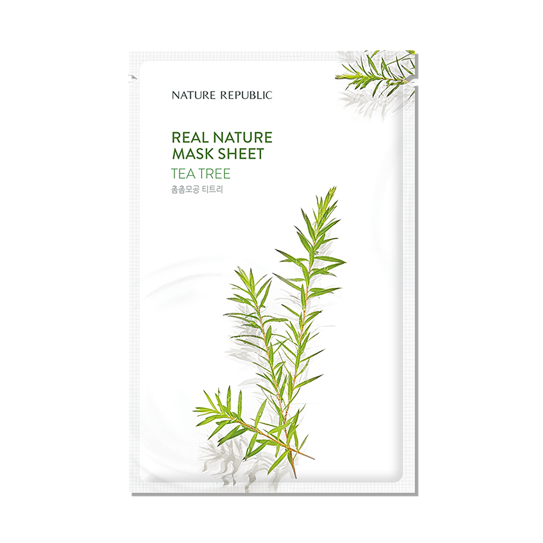 REAL NATURE Tea Tree Mask Sheet – NATURE REPUBLIC