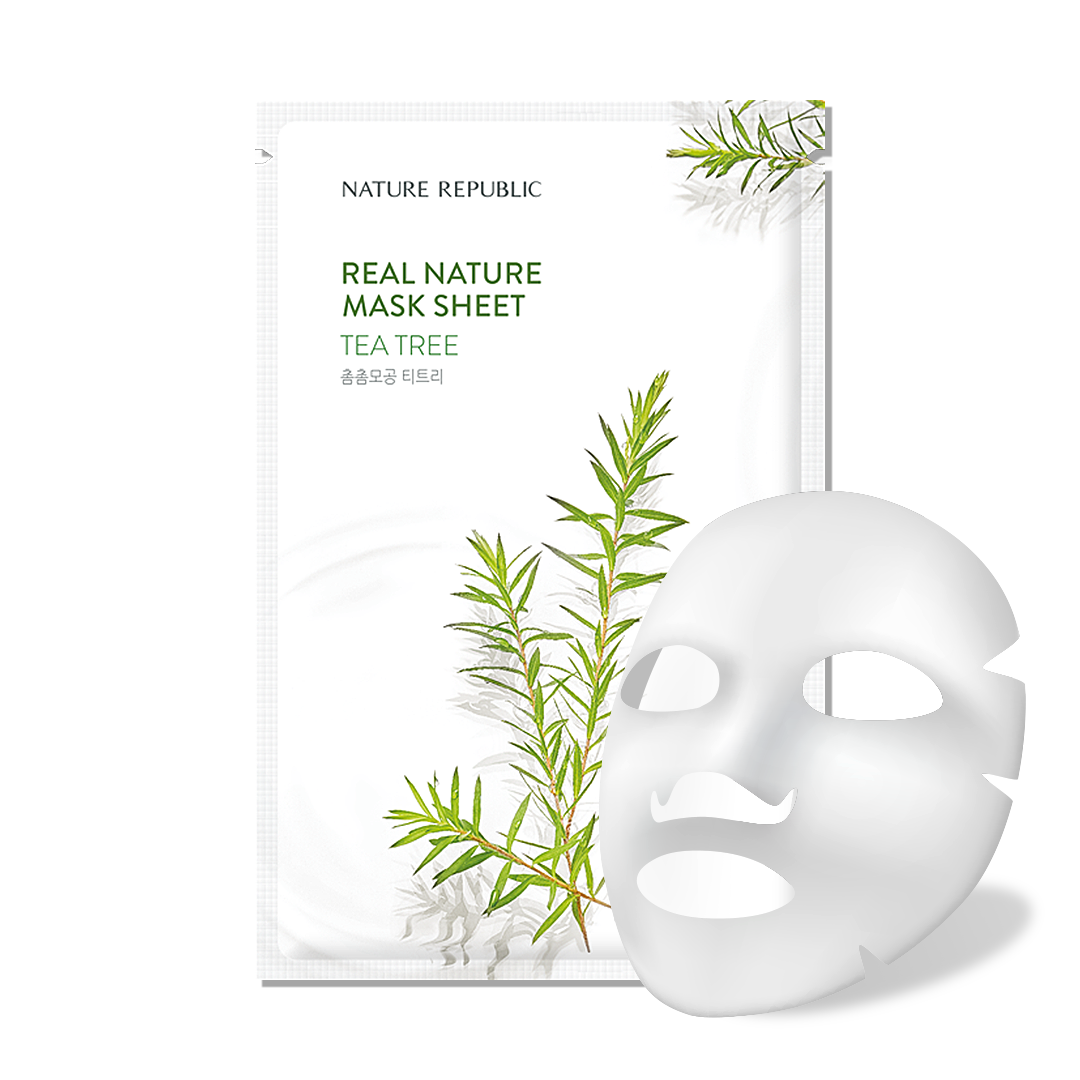 REAL NATURE Tea Tree Mask Sheet – NATURE REPUBLIC