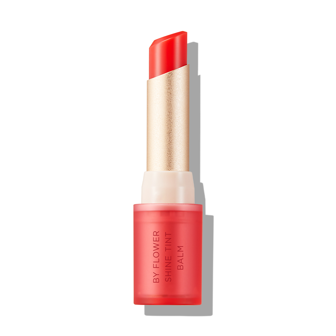 BY FLOWER Shine Tint Balm 02 Cherry Red – NATURE REPUBLIC