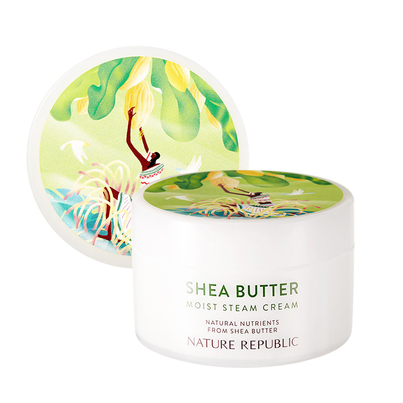 SHEA BUTTER Steam Cream Moist – NATURE REPUBLIC