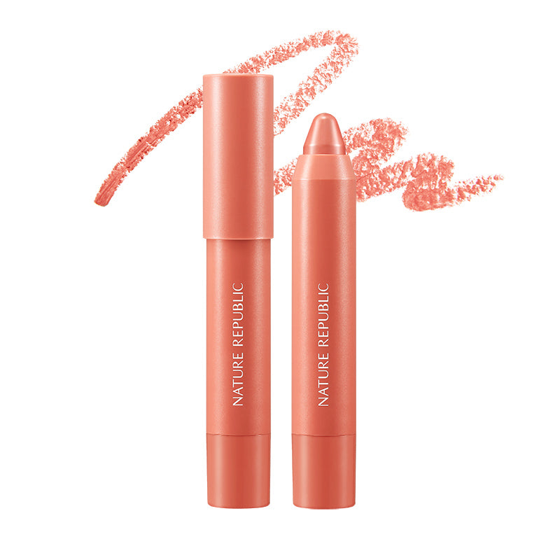 BY FLOWER Eco Crayon Lip Velvet 01 Angel Blush – NATURE REPUBLIC